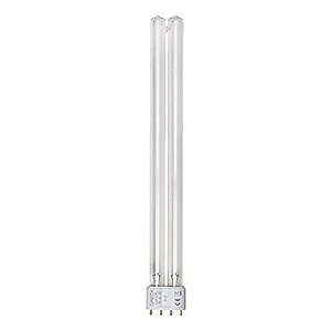 OXYFUL 24W UV Ultraviole 2G11-4 Pin Base Replacement Sterilizer Light Clarifier Lamp Filter for Aquarium Koi Pond Fish Tank Compatible to CUV-324 / CUV-624