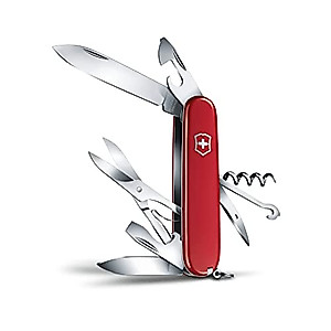Climber Swiss Army Knife Red Blister Pack