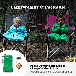 Morrison Outdoors Little Mo 20 Down Baby Sleeping Bag (Moss Green)
