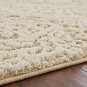 Mohawk Home Cream Francesca Area Rug, 5'x8'