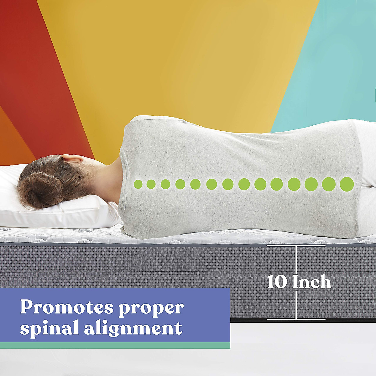 Early Bird Dual Cool 10" Medium Hybrid Mattress