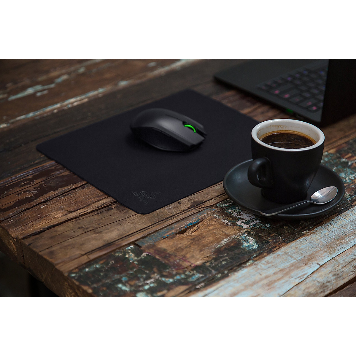 Razer Goliathus Speed (Small) Gaming Mousepad: Smooth Gaming Mat - Anti-Slip Rubber Base - Portable Cloth Design - Anti-Fraying Stitched Frame - Stealth