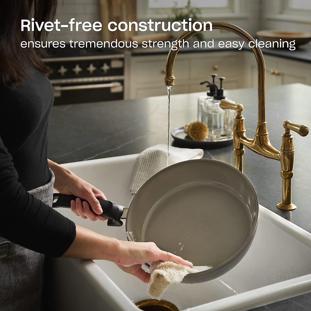 Fissler Ceratal Comfort Nonstick Frying Pan, Ceramic Pan For All Cooktops, 9.5"