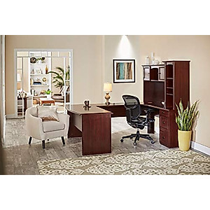 Realspace Broadstreet Executive U-shaped Office Desk - Hutch sold separately