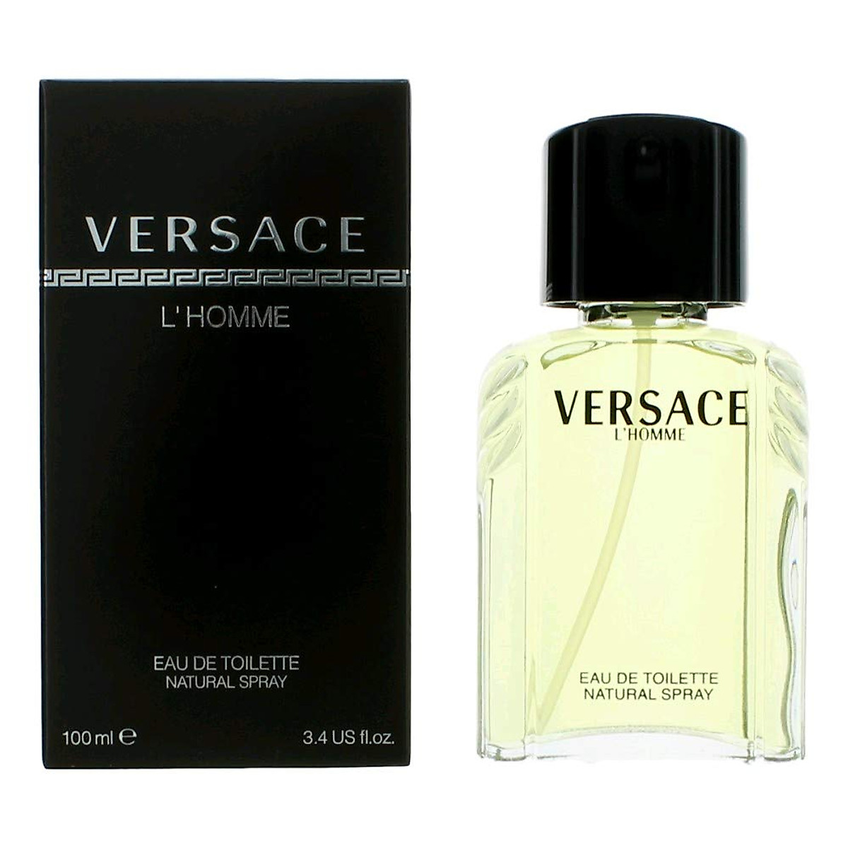 VERSACE L'HOMME by Versace Eau De Toilette Spray 3.4 oz for Men - 100% Authentic