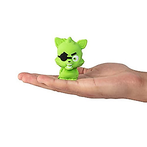 Five Nights at Freddy's 3-Pack Mystery Bag - Assorted Glow-in-the-Dark Squishy Figures - Ages 4+ Officially Licensed