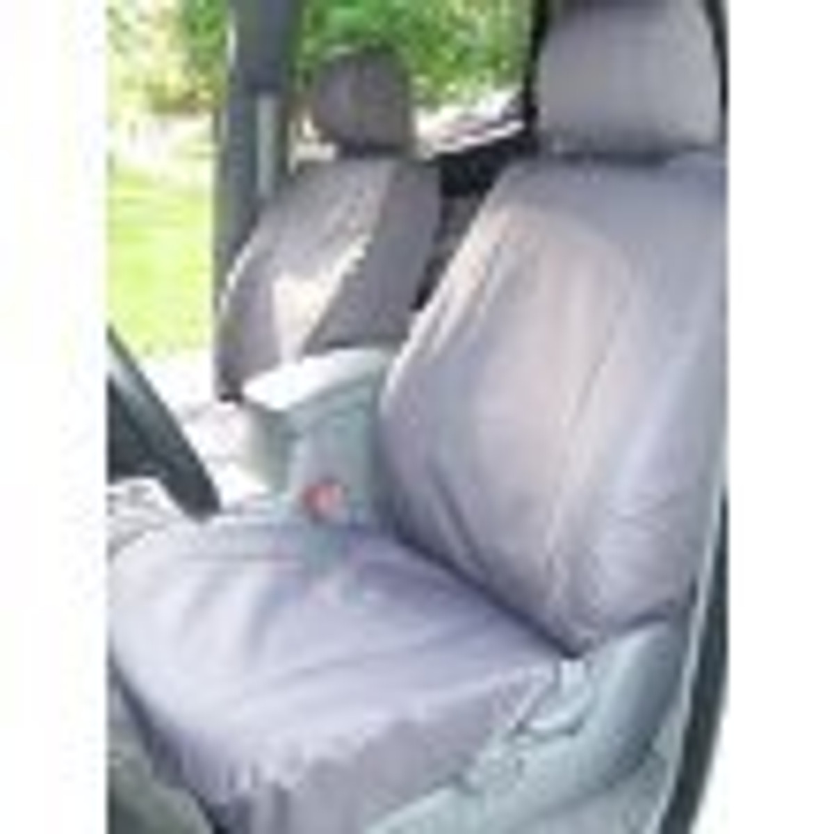 Exact Seat Covers, TC4 T914/T917 C8, 2005-2008 Toyota Tacoma SR5 Double Cab Front and Back Seats, Gray Waterproof Endura