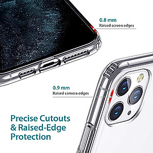ESR Metal Kickstand Designed for iPhone 11 Pro Max Case, [Vertical and Horizontal Stand] [Reinforced Drop Protection] Flexible TPU Soft Back for iPhone 11 Pro Max (2019 Release), Clear