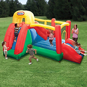 Little Tikes Double Fun Slide 'n Bounce Bouncer