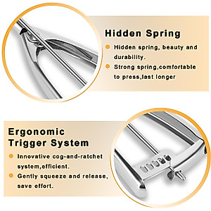 Fayomir Cookie Scoop Set - Small/1 Tablespoon, Medium/2 Tablespoon, Large/3 Tablespoon - Ice Cream Scoop Set, 18/8 Stainless Steel Dough Scoop Cupcake Scoop Melon Baller