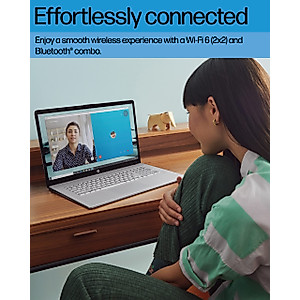 HP 17.3-inch Laptop, 11th Generation Intel Core i5-1135G7, Intel Iris Xe Graphics, 8 GB RAM, 512 GB SSD, Windows 11 Home (17.3-cn0026nr,Natural Silver)