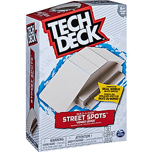 TECH DECK, Build-A-Park Street Spots, Venice Ledge, Ramps Boards and Bikes, Multicolor (20115586)
