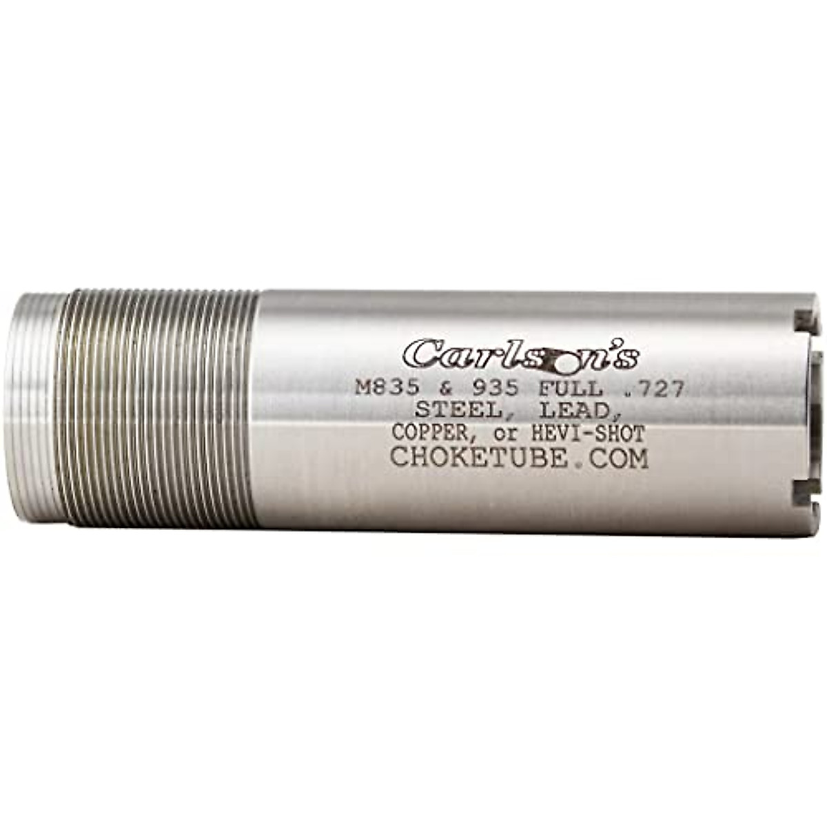 Carlsons Choke Tubes 12 Gauge for Mossberg M835-M935 [ Full | 0.727 Diameter ] Stainless Steel | Flush Mount Replacement Choke Tube | Made in USA