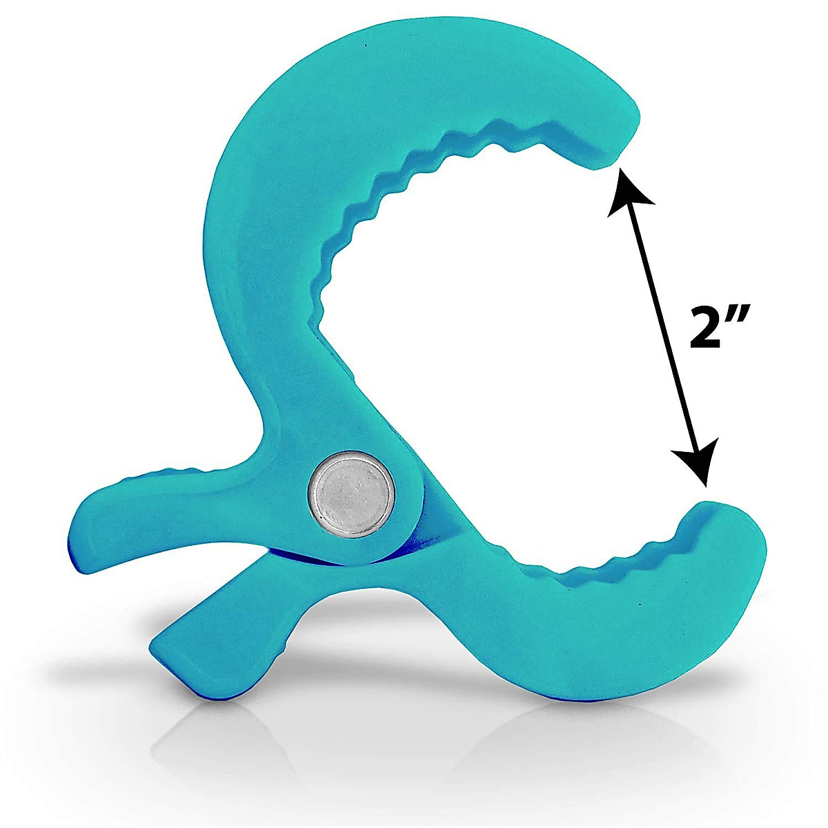 Stroller Clips to Hook Muslin Sun Shade to Canopy, Car Seat Cover Clip, Nursing Cover, Pram Toy Holder, Blanket Clamp - Best Baby Shower Registry Gift - Buggy Accessory