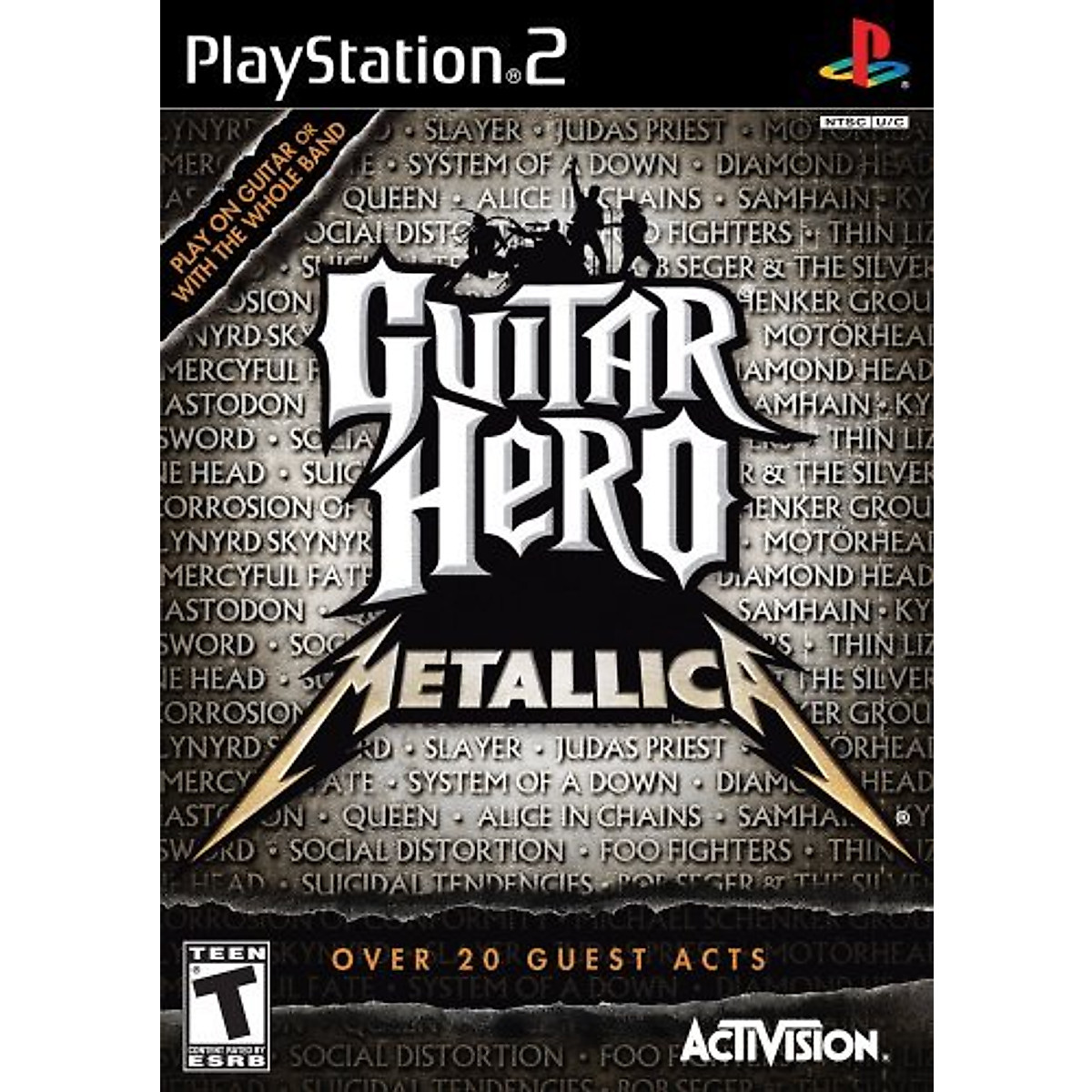 Guitar Hero Metallica - PlayStation 2 by Activision