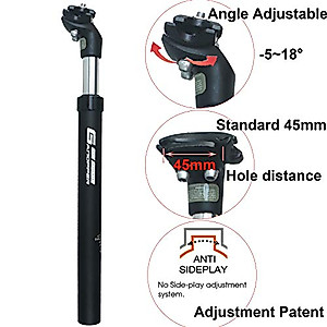27.2 Suspension SeatPost MTB Mountain Bike Damping Road Track Bicycle Seat Post 27.2mm Adjustable Seat Saddle Tube