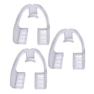 BESPORTBLE 3Pcs Dental Night Protector Dental No More Teeth Grinding Food Grade EVA Supplies for Kids (Transparent)