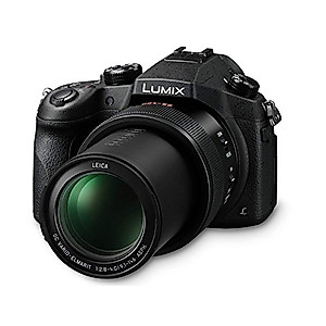 Panasonic LUMIX DMC-FZ1000 20.1MP 4K Point and Shoot Digital Camera w/ 16X Zoom Leica Lens, Built-in Wi-Fi and NFC - Black (US Model)