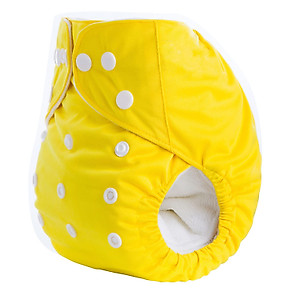 Reusable Cloth Diapers Newborn for Boys and Girls One Size Adjustable Washable Pocket Diaper Cover 6 Reusable Diapers + 6 Charcoal Bamboo Inserts+2 Microfiber Inserts and 1 Reusable Diapers Wet Bag