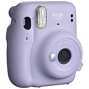 Fujifilm Instax Mini 11 Instant Camera - Lilac Purple 4.8" x 4.2" x 2.6"