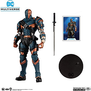 McFarlane Toys DC Multiverse Deathstroke: Batman: Arkham Origins 7-inch Action Figure, Multicolor (15342-2)