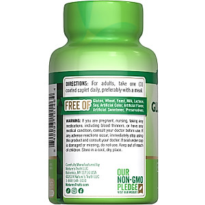 Nature's Truth Glucosamine HCI 1500mg | 60 Caplets | Mega Strength Supplement | Non-GMO & Gluten Free Supplement