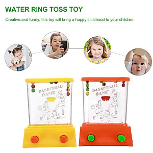 ibasenice 12 Pcs Waterplane Kids Water Ring Toss Toy Decompression Toy Water Toss Ring Toys Water Ring Playthings Kid Toy Water Ring Toy Water Ring Toss Toys Children Toy Toy