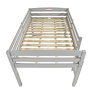 Concord Junior Loft Bed, Full, Grey