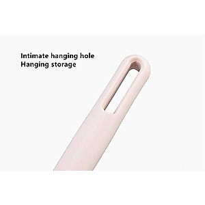 Floor Standing/Mounted Wall Toilet Brush,Deep Cleaner Bathroom Toilet Brush and Quick Drying Holder Set,for Home Hotel-White