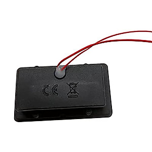 EKDJKK Solar Lantern Top Battery Box, 2Pcs/Pack, Solar Panel Lantern Lid Light Bulb Accessories, Replacement Parts