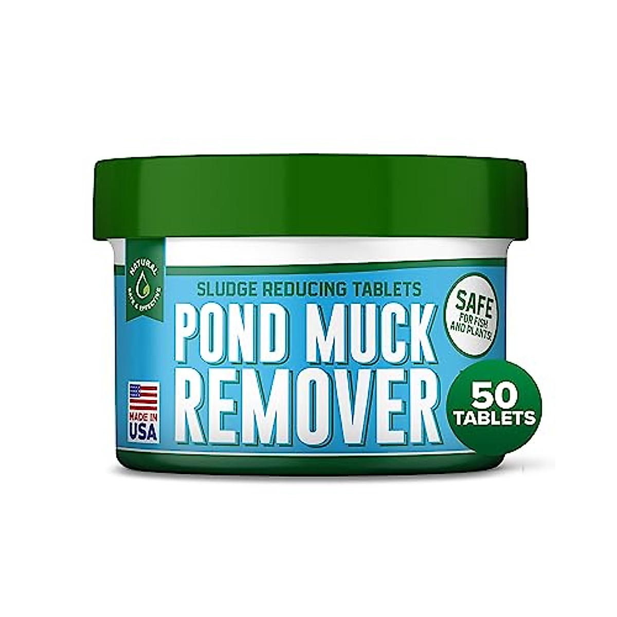 ProSpring Labs Pond Sludge Remover - Muck Away for Ponds | Pond Muck and Sludge Remover | Pond Muck Remover | Pond Cleaner