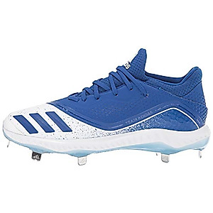 adidas Women's Icon V Bounce Baseball Shoe, Collegiate Royal/Collegiate Royal/Glow Blue, 9 M US