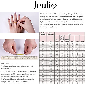 Jeulia 4 Carat Leaf Rings for Women 925 Sterling Silver 18 K Rose Gold Plated Round Cut Engagement Ring Set White Diamond Halo Cubic Zirconia Wedding band CZ Solitaire Anniversary Promise Rings (6.5)