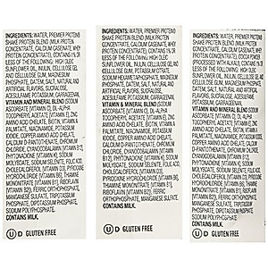 Lot of 12 Premier Protein 30g High Protein Shakes 11 Oz. Variety Pack Contains Chocolate, Vanilla & Strawberries & Cream