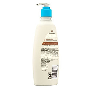 Aveeno Baby Daily Moisture Gentle Body Wash & Shampoo with Oat Extract, 2-in-1 Baby Bath Wash & Hair Shampoo, Tear- & Paraben-Free for Hair & Sensitive Skin, Lightly Scented, 18 fl. oz