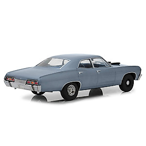1967 Chevrolet Impala Sedan Steel Blue The A-Team (1983-1987) TV Series 1/18 Diecast Model Car by Greenlight 19047