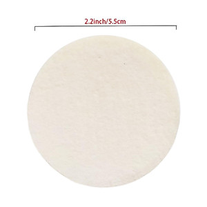 Anleolife 24pcs Compact Foundation Power Puffs Facial Beauty Sponges For Makeup Application Blending Sponge Puff (24pcs/bag)