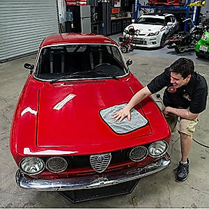 Chemical Guys MIC102303 16" X 16" Microfiber Detailing Towel, 3 Pack , Grey