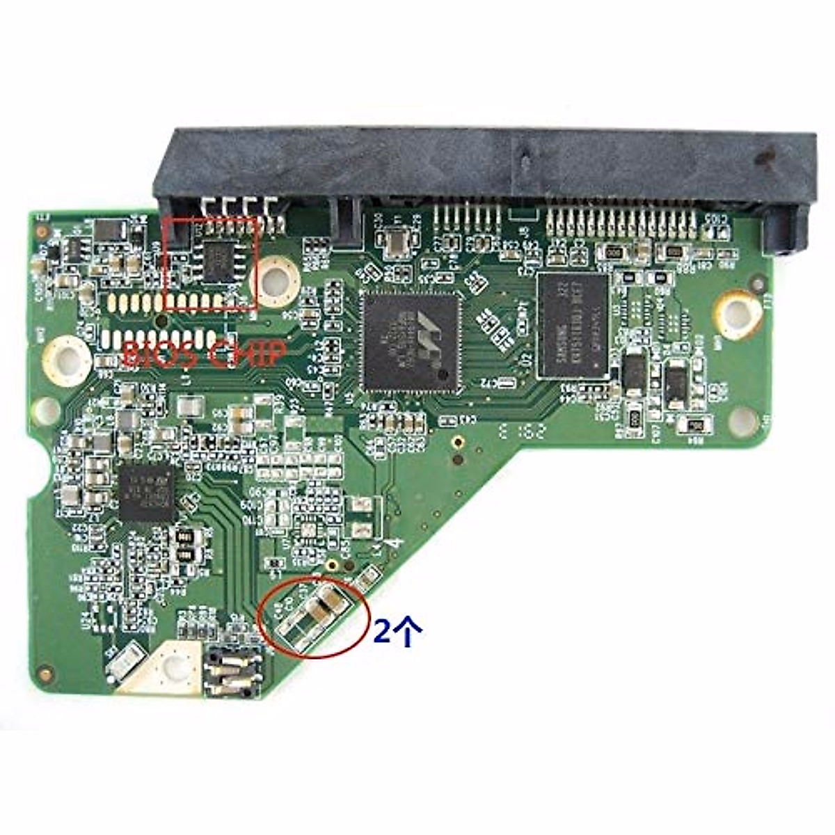 HDD PCB Logic Board Circuit Board 2060-771945-002 REV A/P1 for WD 3.5 SATA Hard Drive Repair Data Recovery