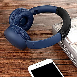 Geekria Headband Cover Compatible with JBL Tune 500BT, T500BT, T600BTNC, Everest 750, Everest 710, Headphones/Replacement Headband Protector Repair Parts/Easy Installation (Black)