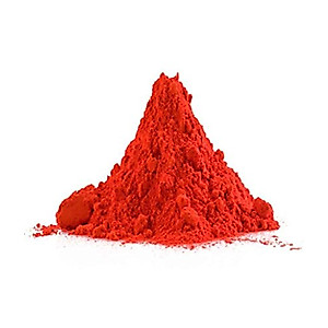 IS4A India Pure Dark Red Kumkum | Kum Kum | Bindi Powder | Sindoor Powder | Powder for Pooja and Other Hindu Rituals 1.7 OZ ( 50g)