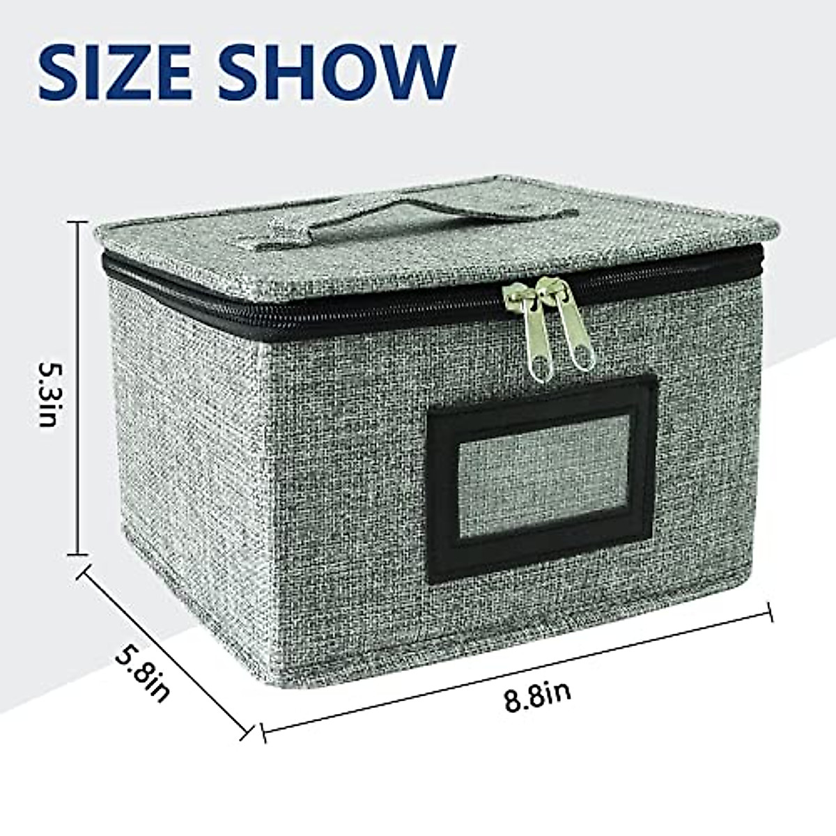 HURZMORO Storage Box for Glencairn Whisky Glass,6 Whiskey Glasses Holder for Organizer, Fully-Padded Inside with Sturdy Construction, Packing Boxes with Dividers for Moving - Perfect Whiskey Gift