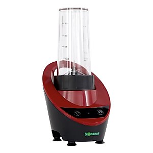 Yonanas Personal Blender with 13.5-Ounce Portable Cup and Drinking Lid for Shakes and Smoothies, BPA Free, 300-Watts, Red