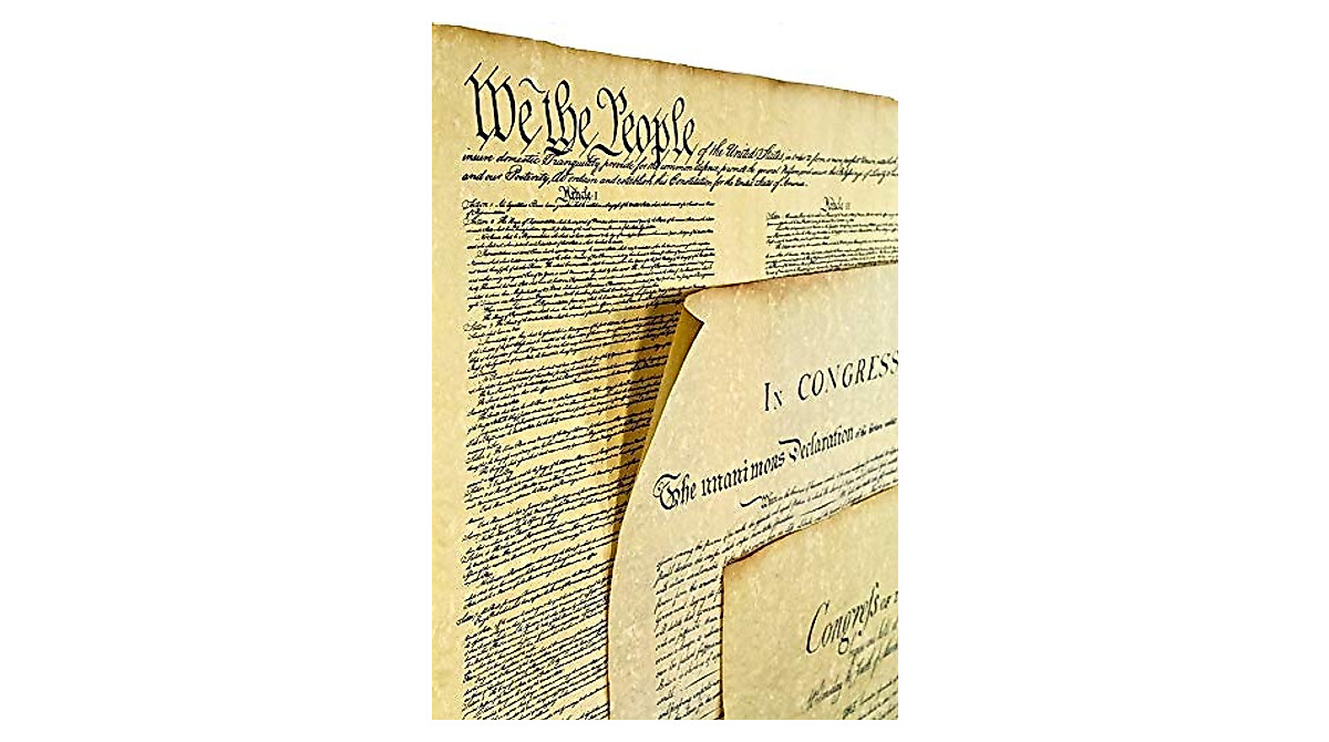 Documents of Freedom Bundle - Historic US Declaration & Constitution