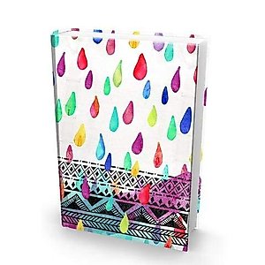 The Original Book Sox - Watercolor Raindrops