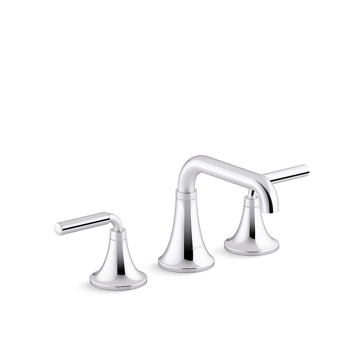 Kohler 27416-4-CP Tone Bathroom Sink Faucet, 1.2 gpm, Polished Chrome