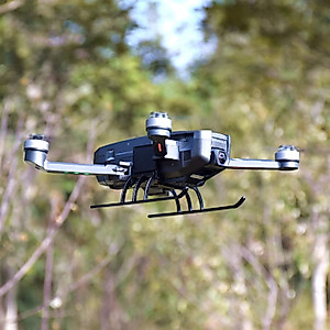 HeiyRC Foldable Landing Gear for Holy Stone HS720 / HS720E Drone Height Extended Leg Stand Gimbal Protector Accessory