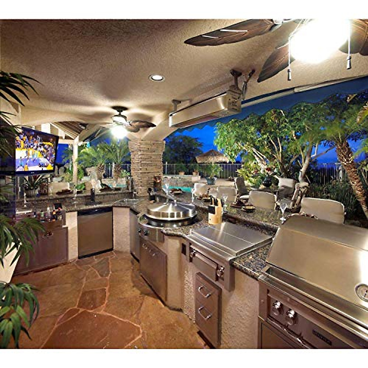 EVO Affinity 30G Series Built-in Grill (10-0055-NG), Seasoned Steel Cooktop, Natural Gas