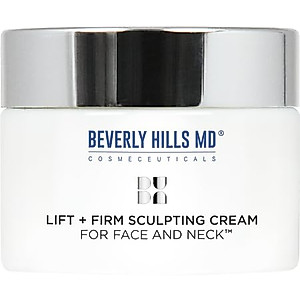 Beverly Hills MD Lift & Firm Sculpting Cream- Tighten & Tone Skin, Anti-Aging Lotion for Smooth, Moisturized Complexion- Lift and Smooth Face, Neck, Décolleté w/Silk Peptides, Fruity