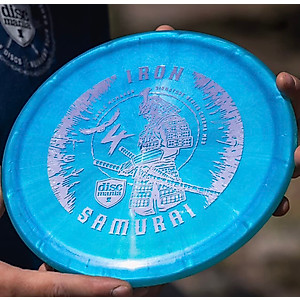 Discmania Signature Series - Eagle McMahon Iron Samurai 4 Chroma C-Line MD3 – Do It All Mid-Range Disc Golf Mid-Range Driver (177-180g)